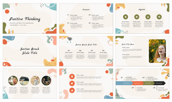 Positive Thinking Presentation Templates - Google Slides and PPT