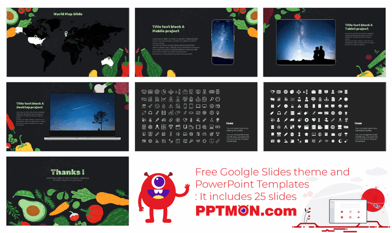 Farmers Market Presentation Templates - Google Slides and PPT