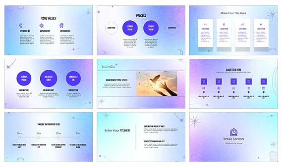 Peace Day Newsletter Google Slides Themes PowerPoint Template