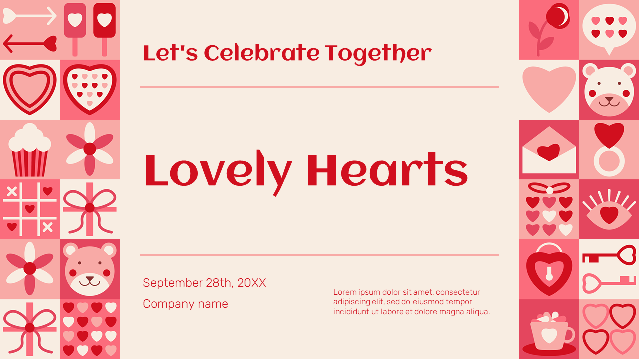 Lovely Hearts Free Google Slides Thmes PowerPoint Templates