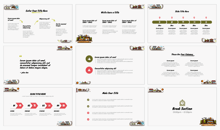 My Travel Planner Google Slides Themes PowerPoint Templates