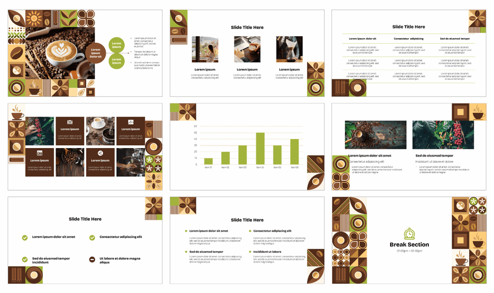 I Love Coffee Free Google Slides Themes PowerPoint Templates