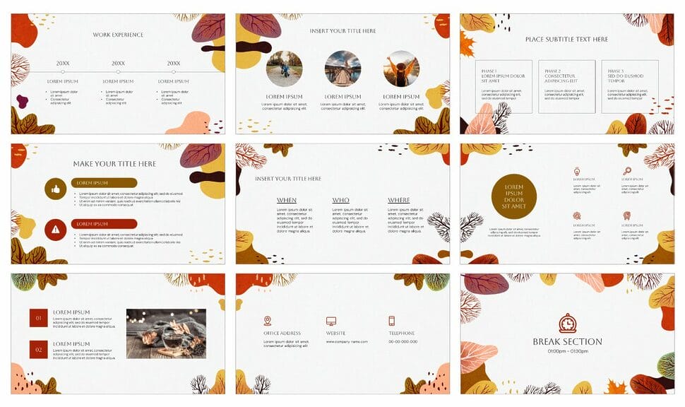 Fall is Coming Free Google Slides Themes PowerPoint Templates