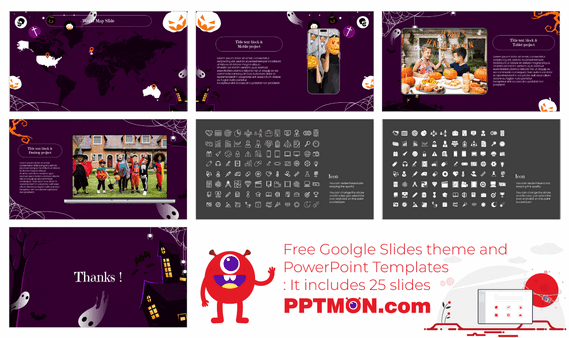Halloween Activities Presentation Templates - Google Slides & PPT