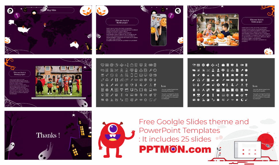 Halloween Activities Presentation Templates - Google Slides & PPT