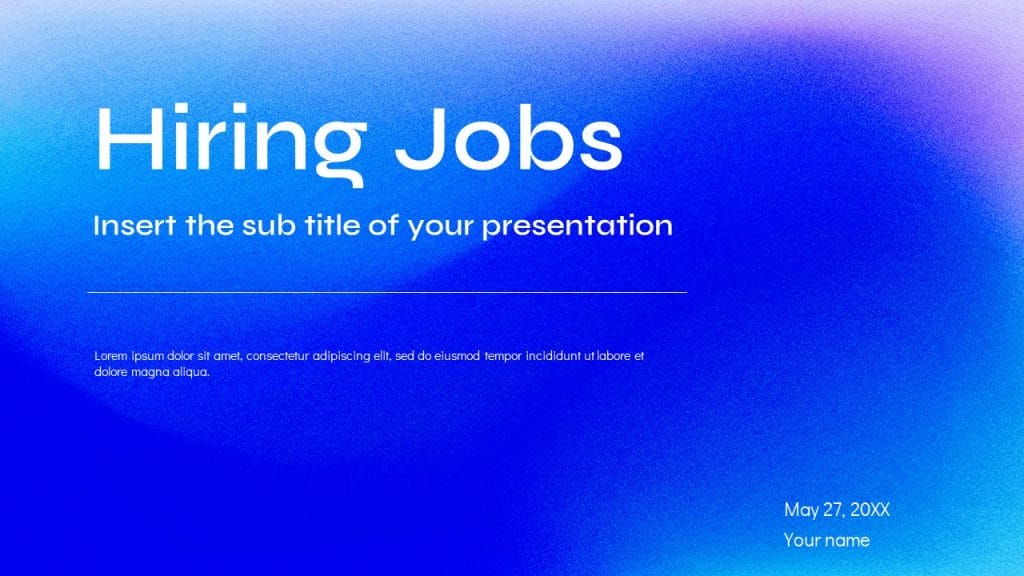 Business presentation - Free PowerPoint templates Google Slides theme