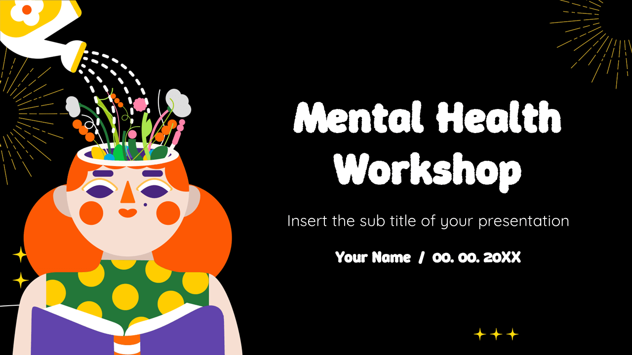 World Mental Health Day Free Google Slides PowerPoint Template