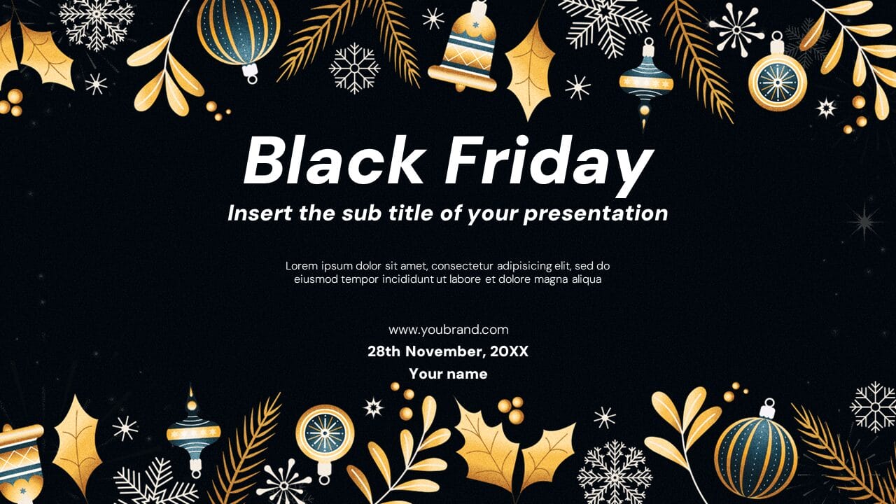 Black Friday Free Google Slides Themes PowerPoint Templates