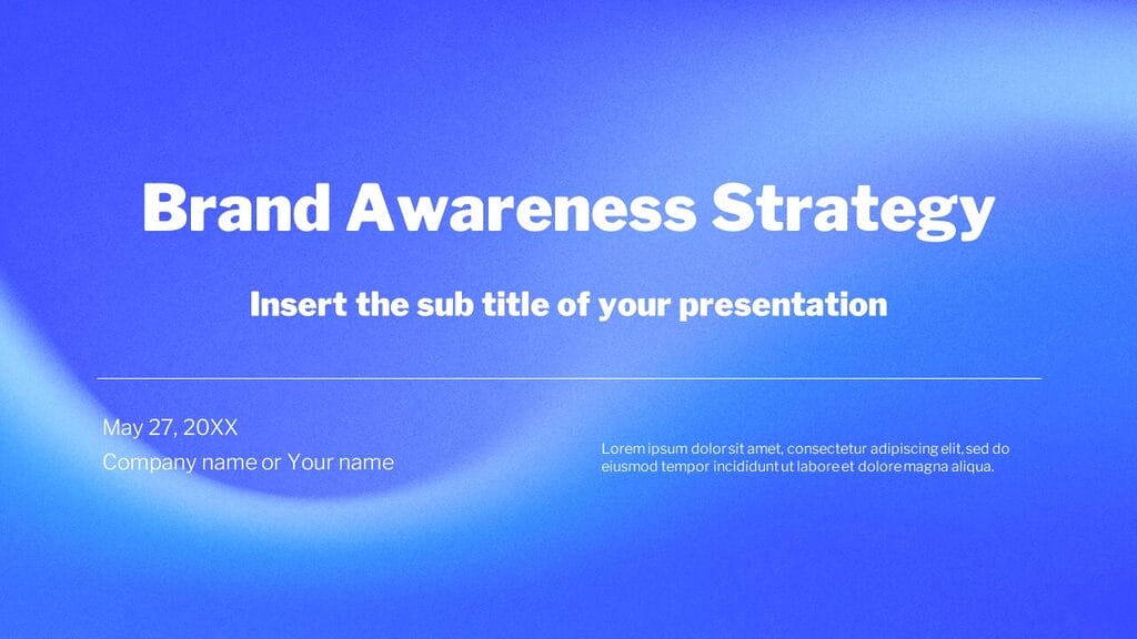 Identity - Free Powerpoint templates and Google Slides themes