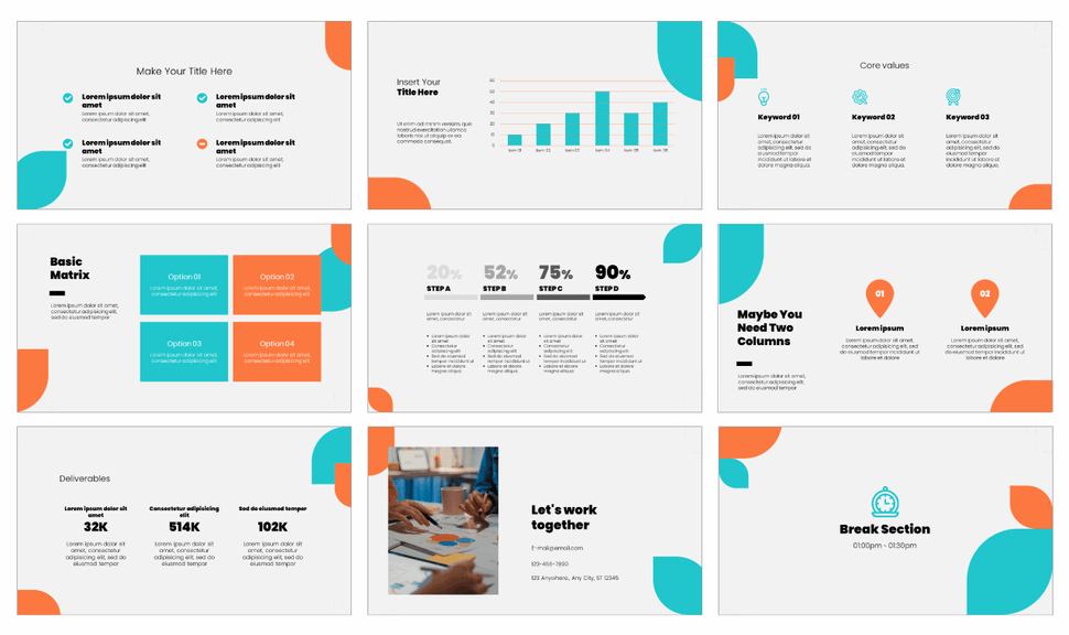 Driving Business Growth Free Google Slides PowerPoint Templates