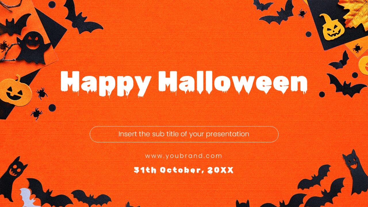 Happy Halloween Free Google Slides Theme PowerPoint Template