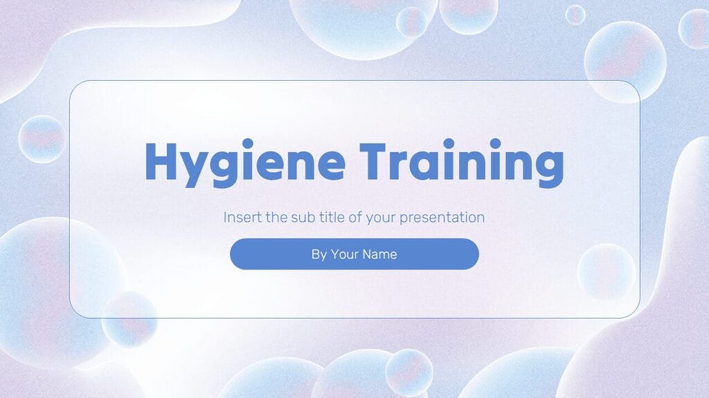 Hygiene - Free Powerpoint templates and Google Slides themes