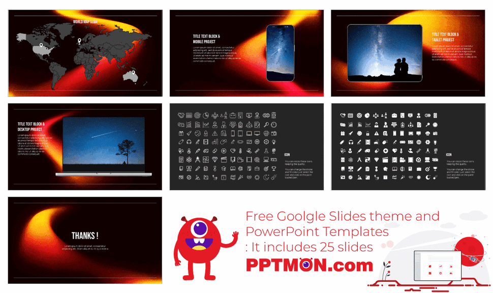Deep Layers Volume Google Slides Themes PowerPoint Templates