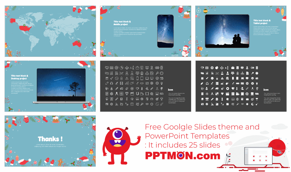Christmas Presents Presentation Templates - Google Slides & PPT