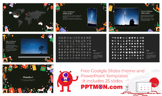Christmas and New Year Google Slides PowerPoint Templates
