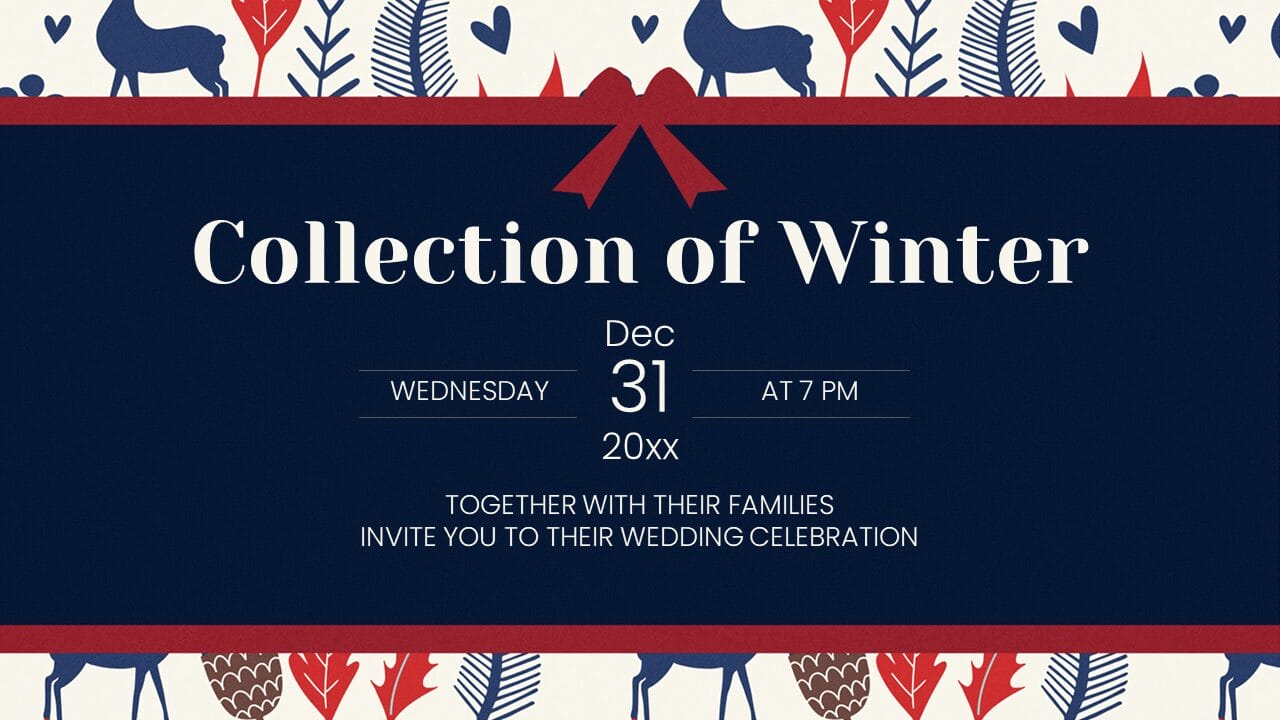 Collection of Winter Google Slides Themes PowerPoint Templates