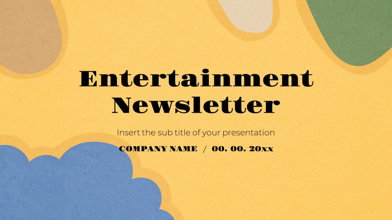 Neon Party Free Presentation Templates Google Slides PowerPoint