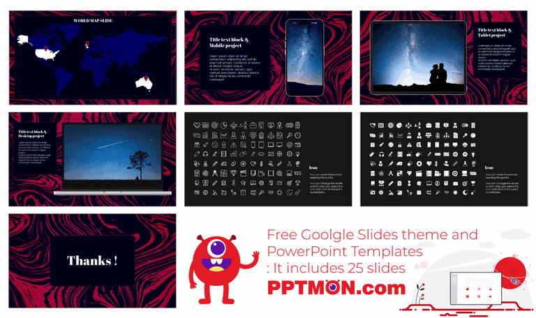 Fluid Abstract Art Google Slides Themes PowerPoint Templates
