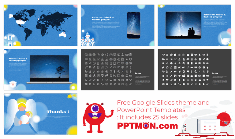Holy Christmas Free Google Slides Themes PowerPoint Templates
