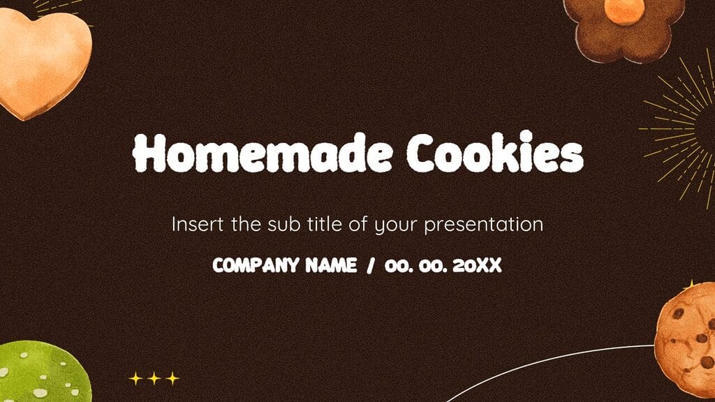 Cookies - Free Powerpoint templates and Google Slides themes