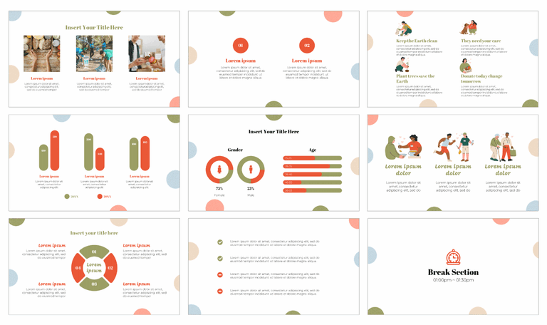 Volunteer Campaigns Google Slides Themes PowerPoint Template