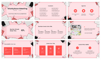 Workplace Meeting Google Slides Themes PowerPoint Templates