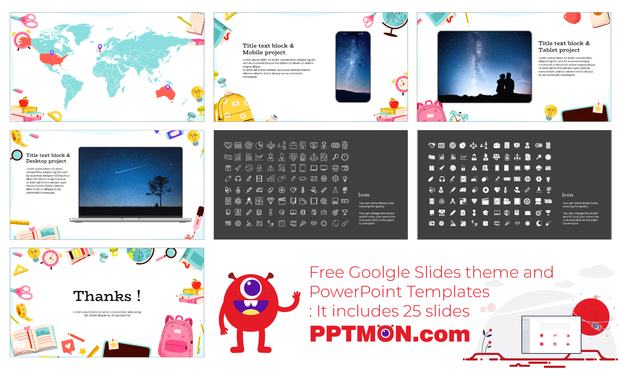 Welcome to Our Class Google Slides Theme PowerPoint Template