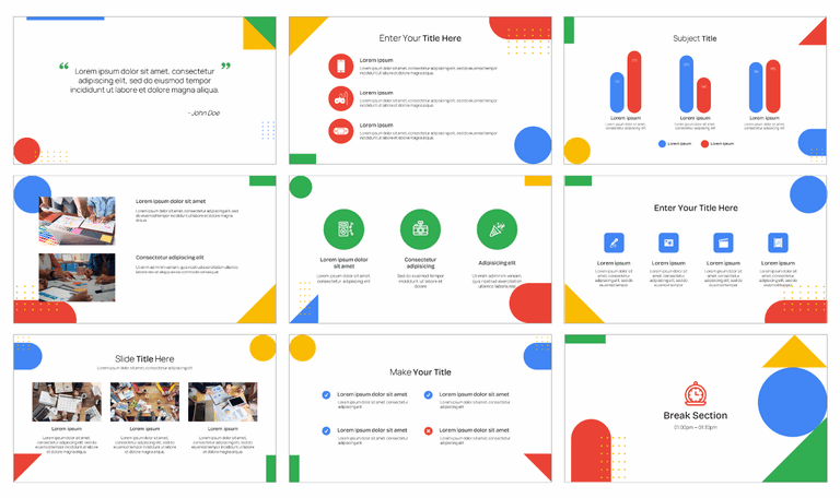 Creative Multimedia Presentation Templates - Google Slides & PPT