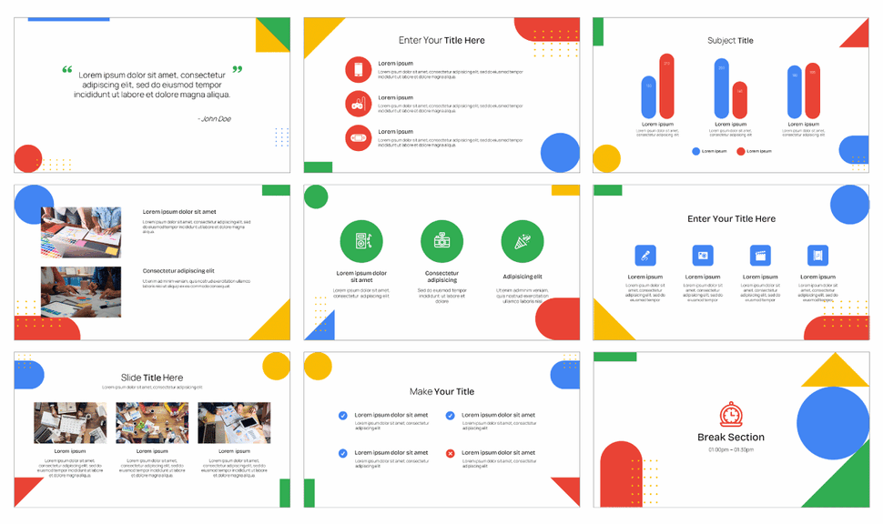 Creative Multimedia Presentation Templates - Google Slides & PPT