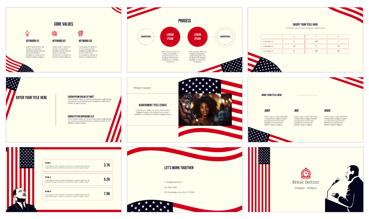 Martin Luther King Jr Google Slides Themes PowerPoint Templates