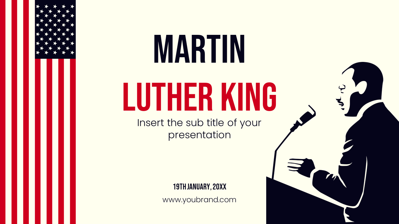 Martin Luther King Jr Google Slides Themes PowerPoint Templates