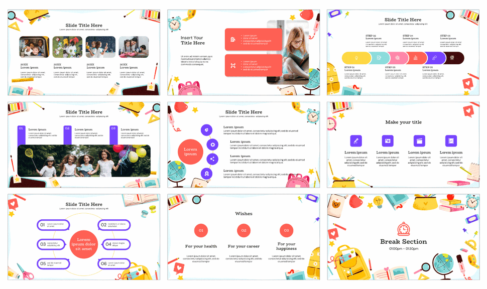 Welcome to Our Class Google Slides Theme PowerPoint Template
