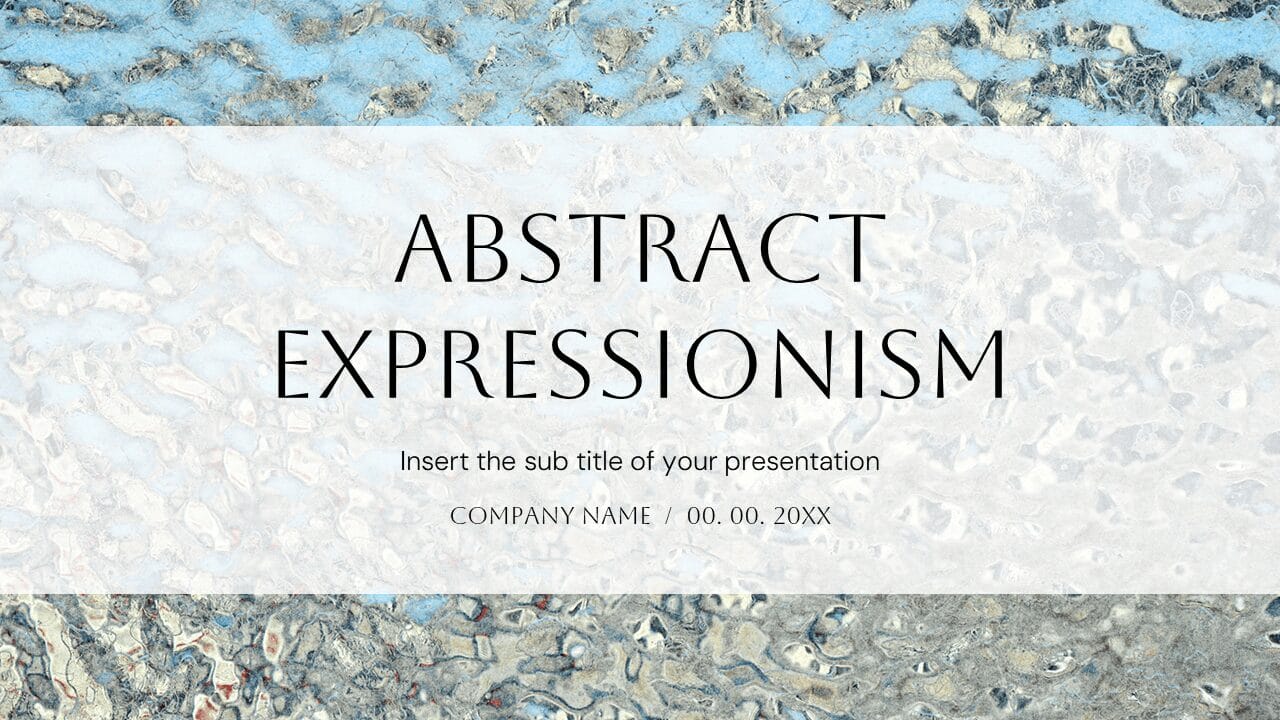 Expressionism - Free Powerpoint templates and Google Slides themes