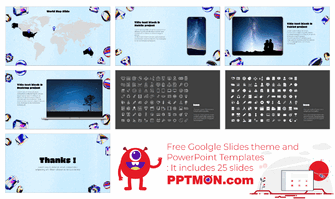 Clean Report Free Google Slides Themes PowerPoint Templates