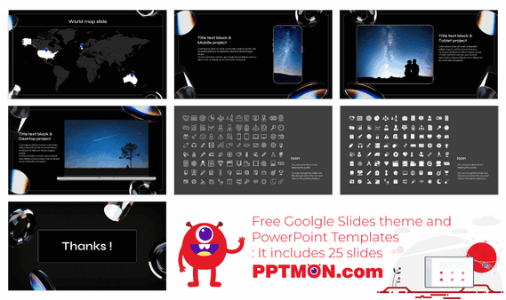 Solid Geometry Shapes Free Google Slides PowerPoint Templates