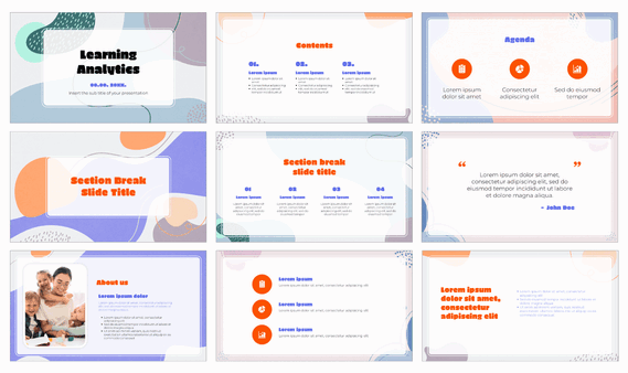 Learning Analytics Google Slides Themes PowerPoint Templates