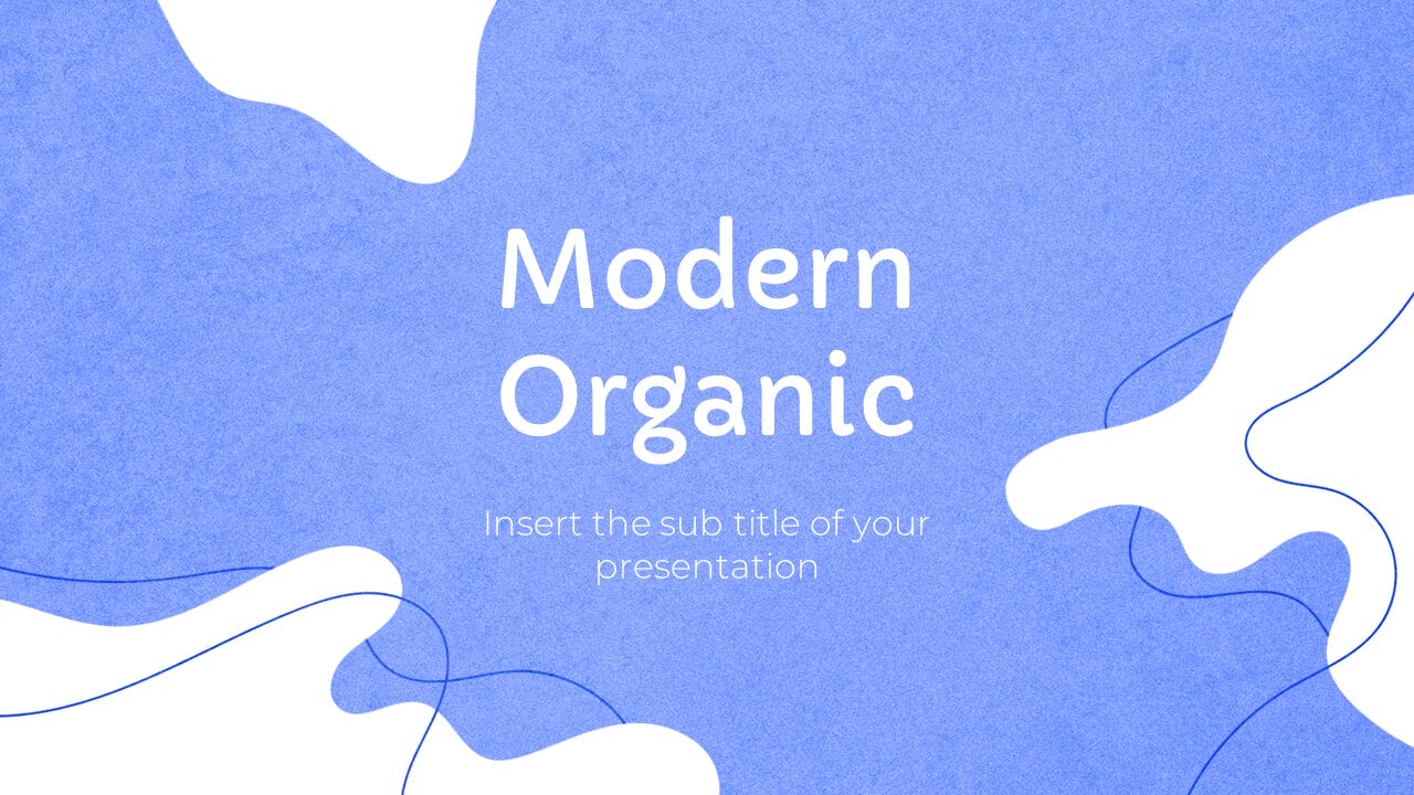 Modern Organic Free Presentation Templates - Google Slides PPT