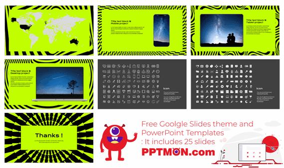 Weird Patterns Presentation Templates - Google Slides PowerPoint