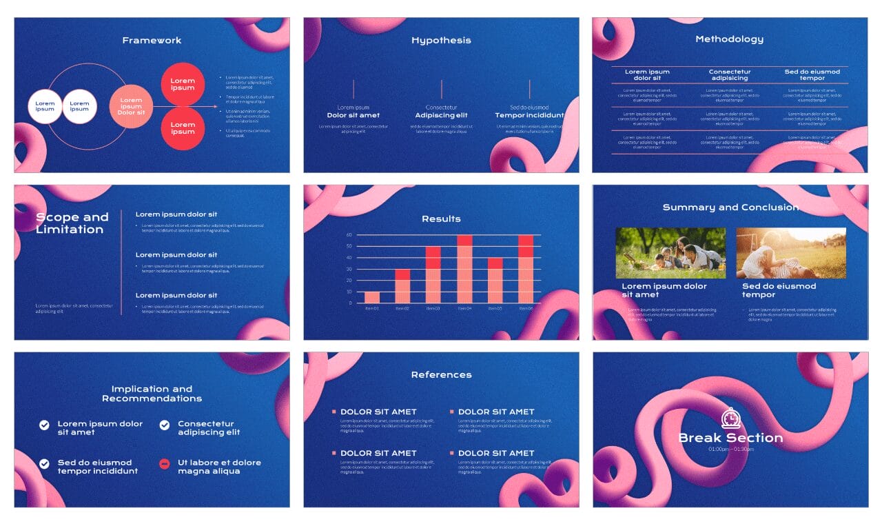 Working out at School Google Slides Theme PowerPoint Templates