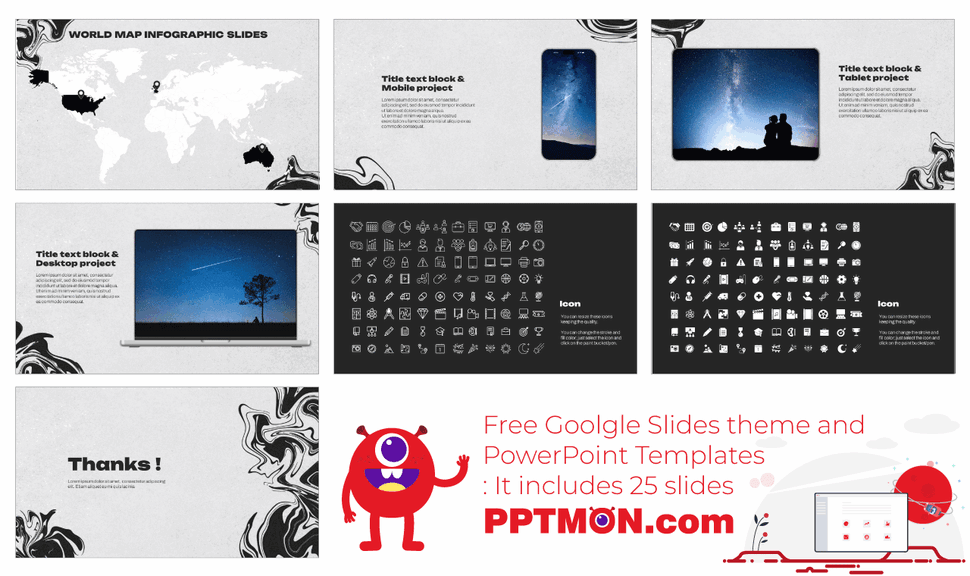 Abstract Fluid Shapes Google Slides Theme PowerPoint Template