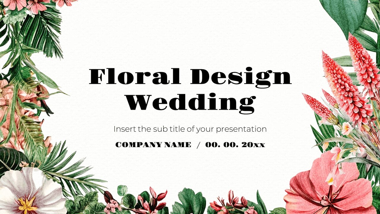 flower - Free Powerpoint templates and Google Slides themes