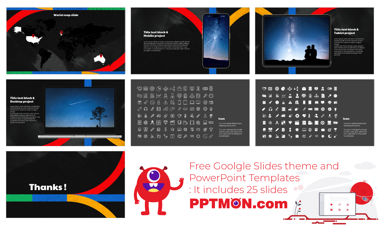 April Fools Free Presentation Template - Google Slides PowerPoint