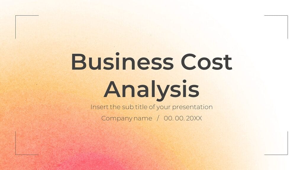 Minimal presentation - Free PowerPoint templates Google Slides theme