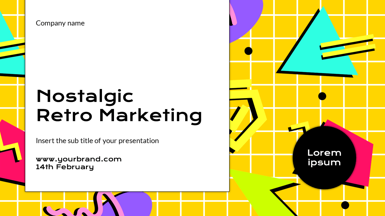 Nostalgic Retro Marketing Google Slides PowerPoint Templates