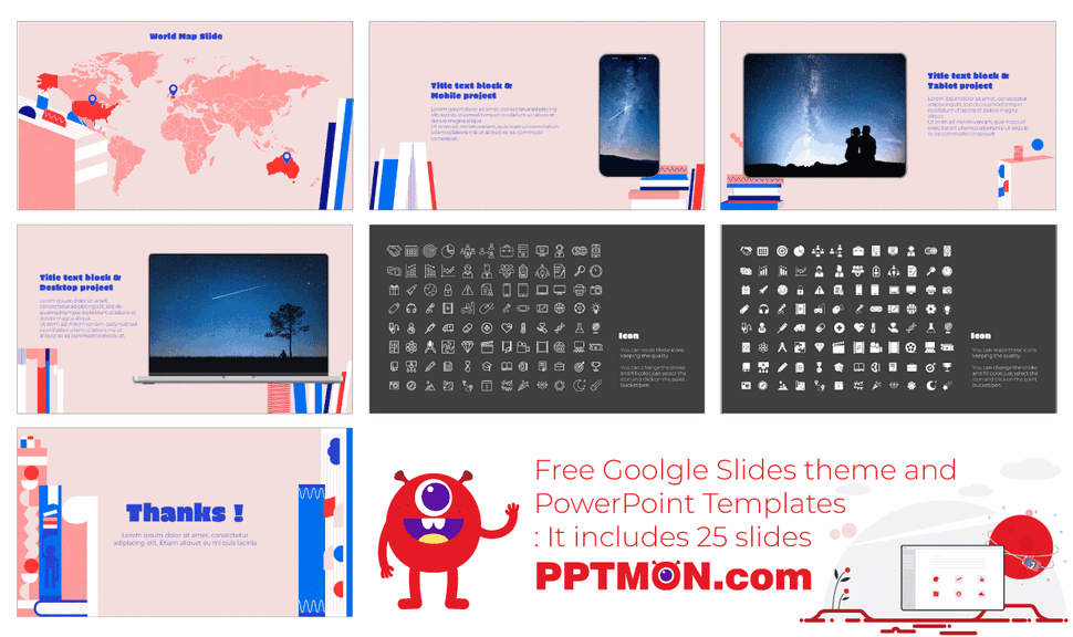 Enjoy World Book Day Google Slides Theme PowerPoint Template