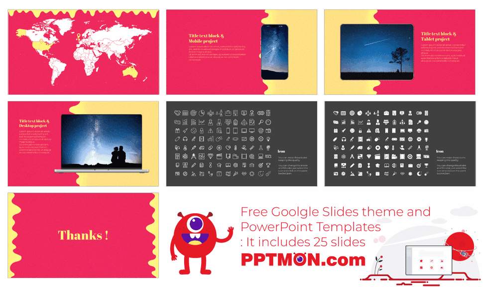 Sweet Treats Donuts Google Slides Themes PowerPoint Templates