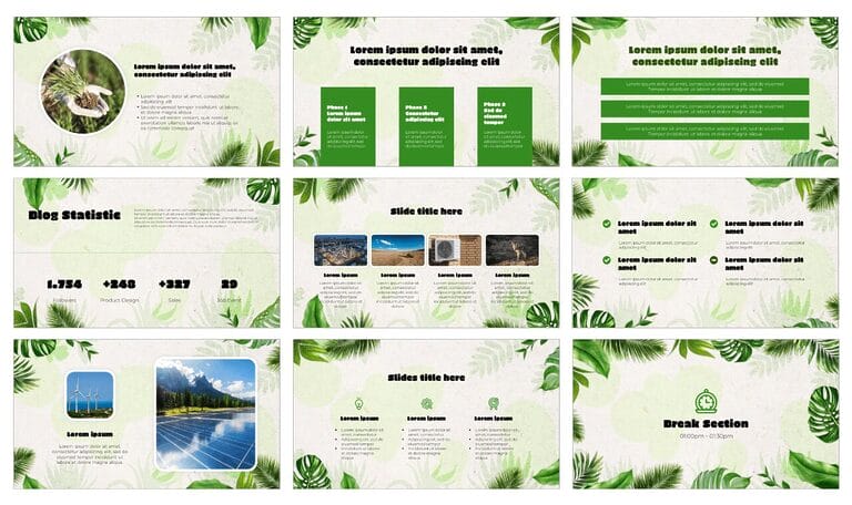 Environmental Awareness Google Slides Themes PPT Templates