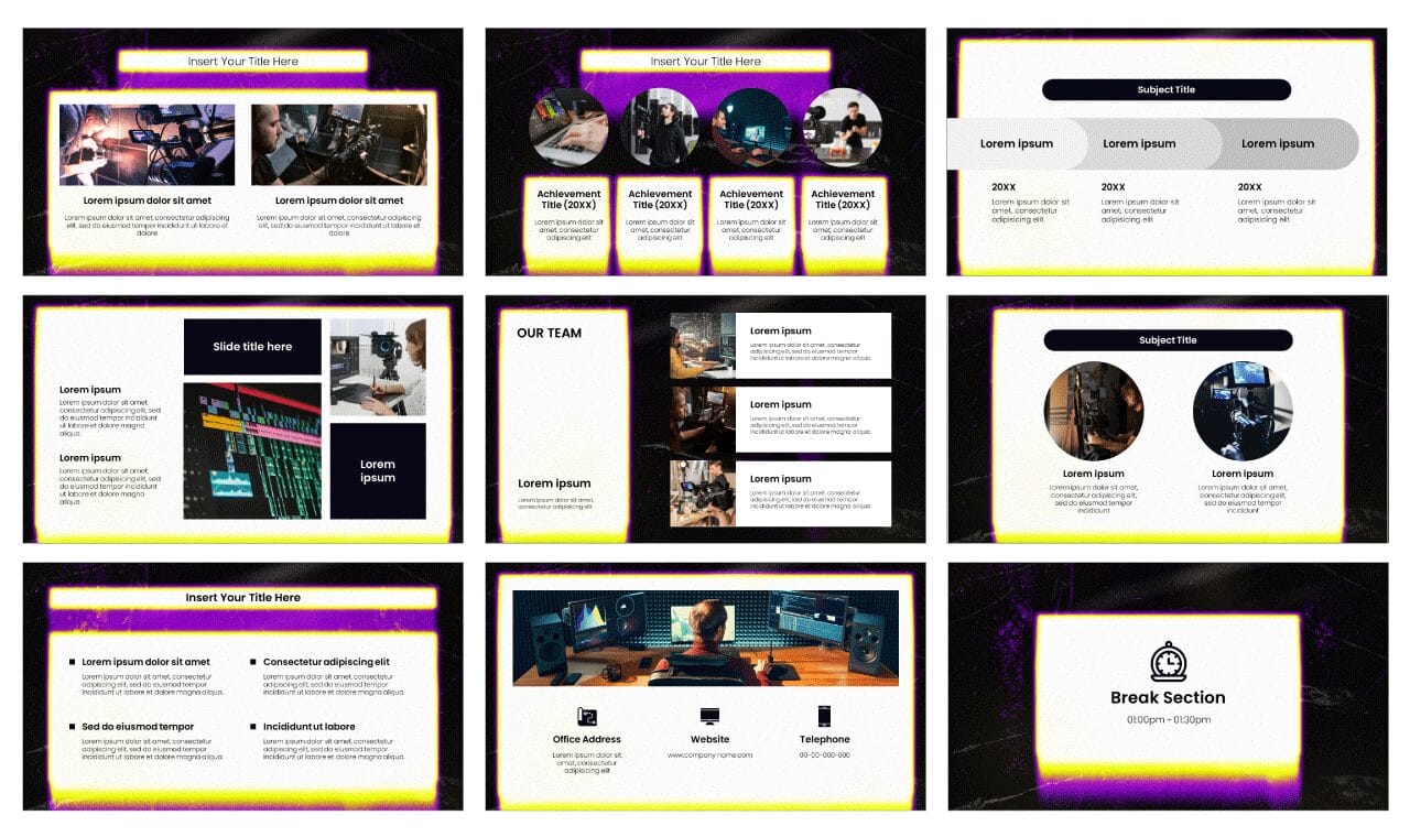 Content Creator Tips Google Slides Themes PowerPoint Templates