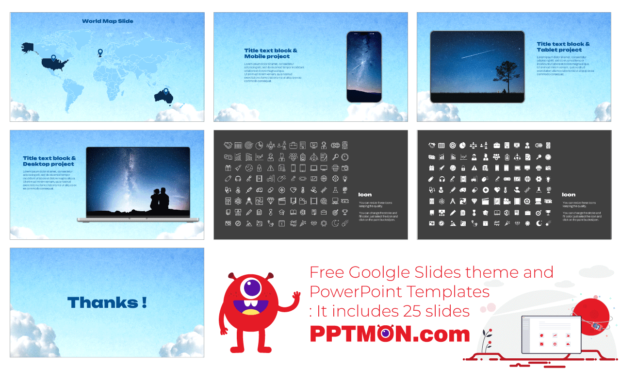 Best Father Presentation Template - Google Slides PowerPoint